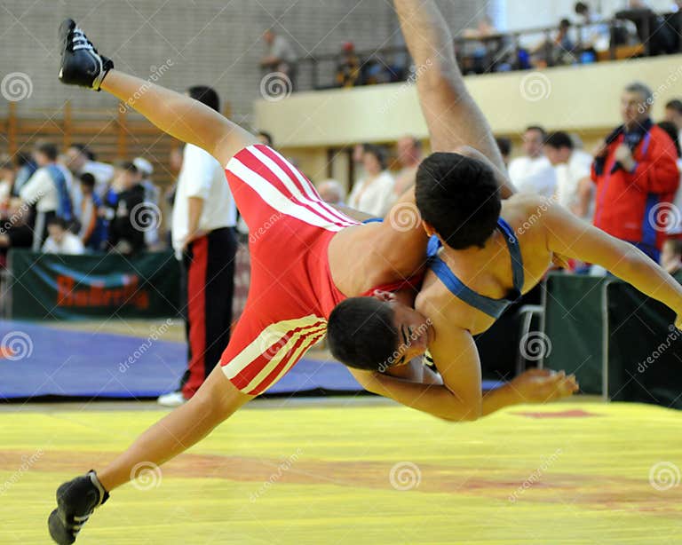 Ringen redaktionelles stockfotografie. Bild von sport - 9874227