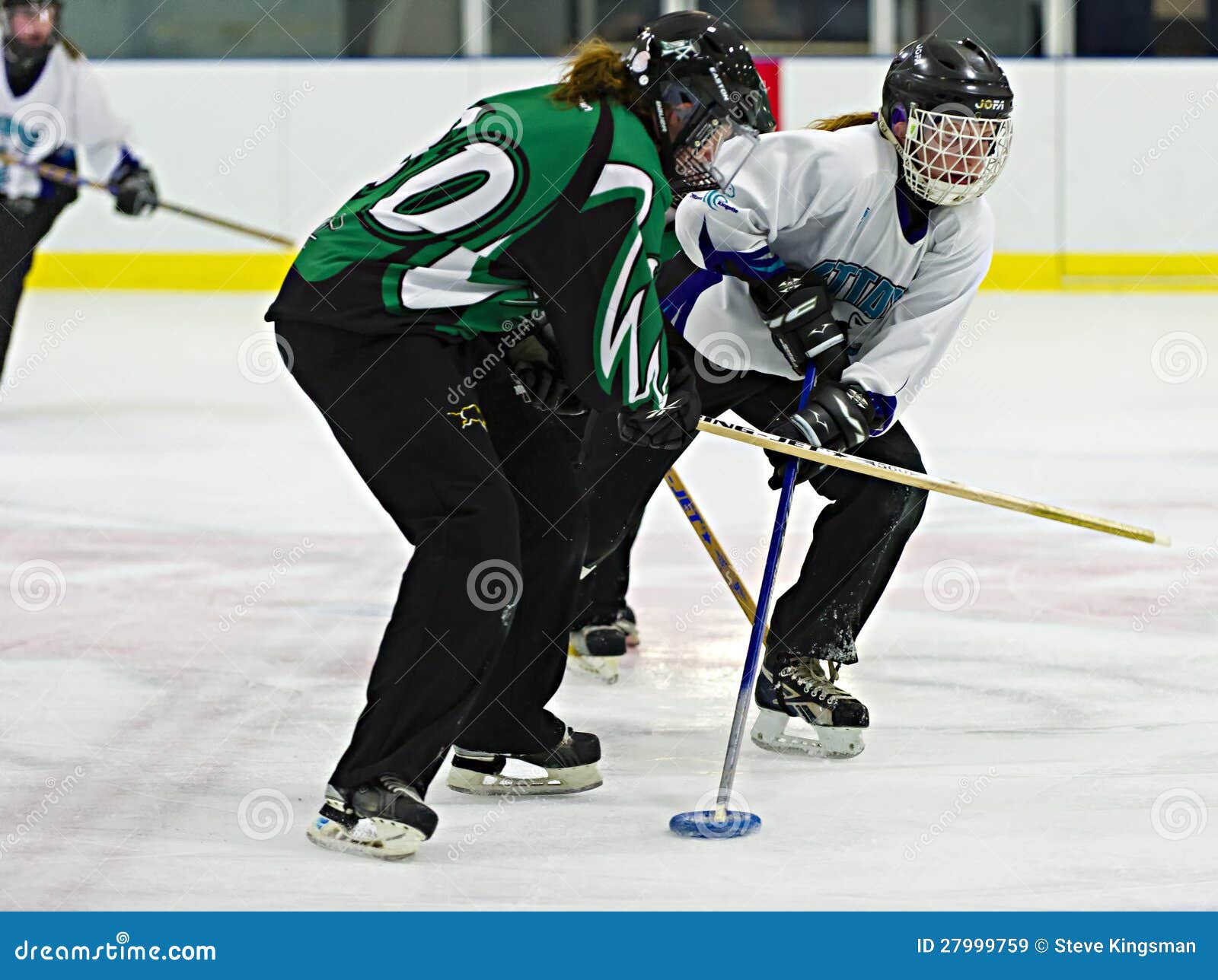 Ringette editorial stock image. Image of stick, skate - 27999759