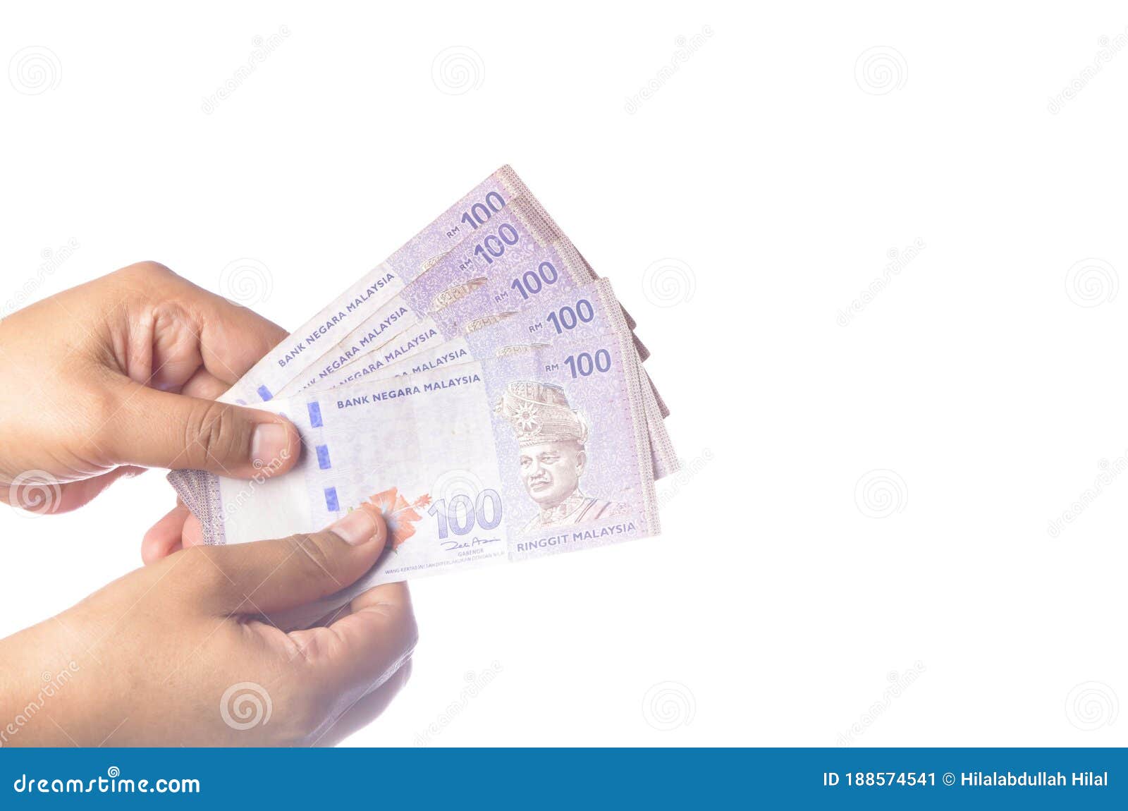 100 Ringgit Malaysia Banknote Stock Image - Image of concept, economy ...