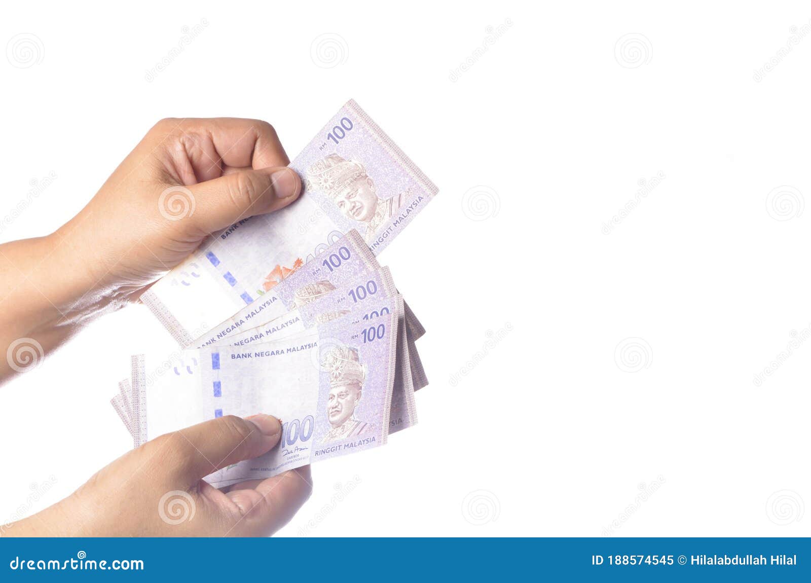 100 Ringgit Malaysia Banknote Stock Image - Image of financial ...