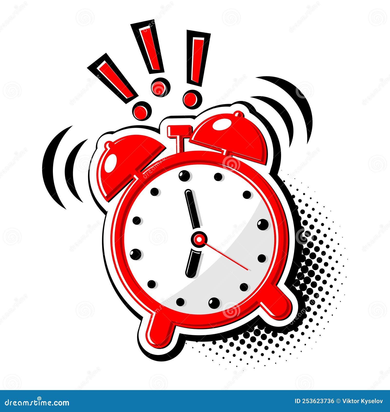 Ringing alarm clock icon stock vector. Illustration of clock - 253623736 Ringing alarm clock icon stock vector. Illustration of clock - 253623736