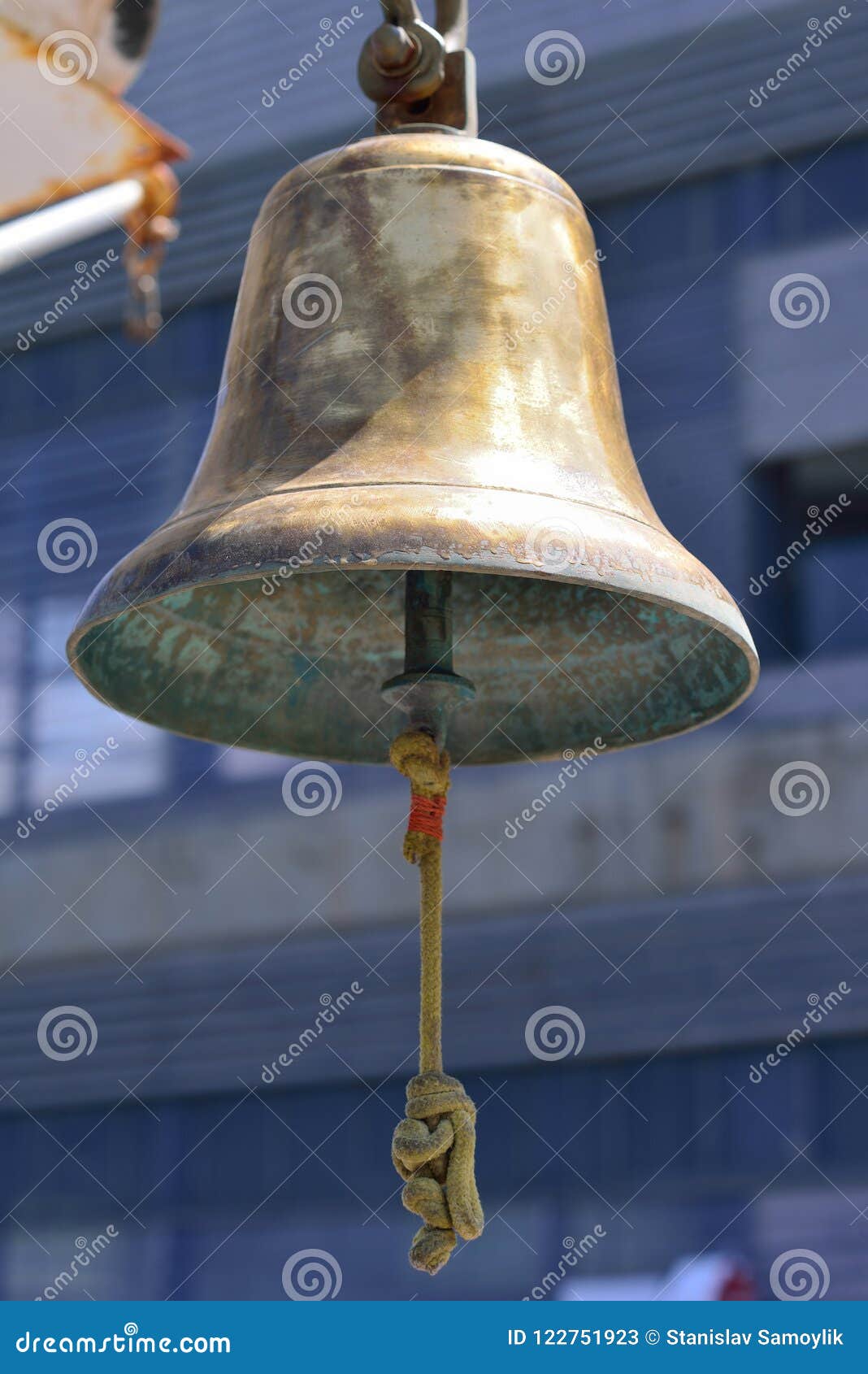 Ringing the Bell stock image. Image of navigation, metal - 122751923