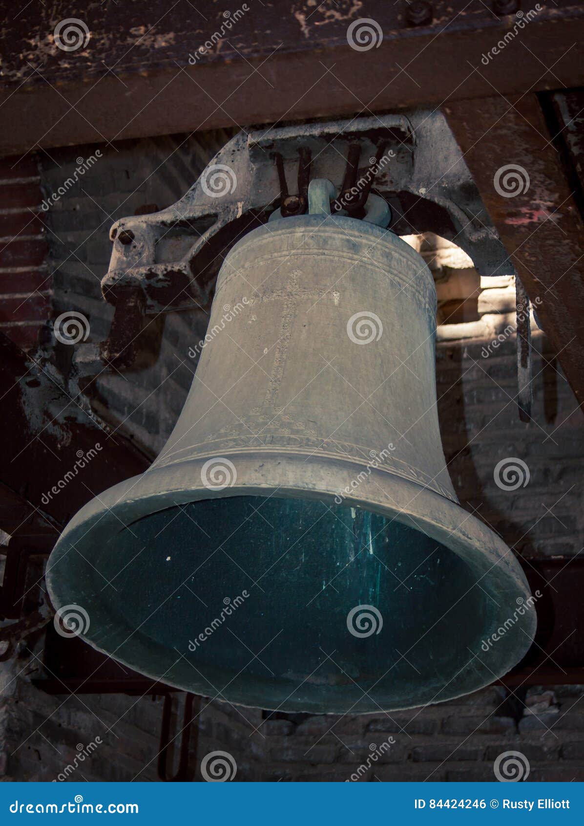 Ringing church bell stock photo. Image of church, europe - 84424246