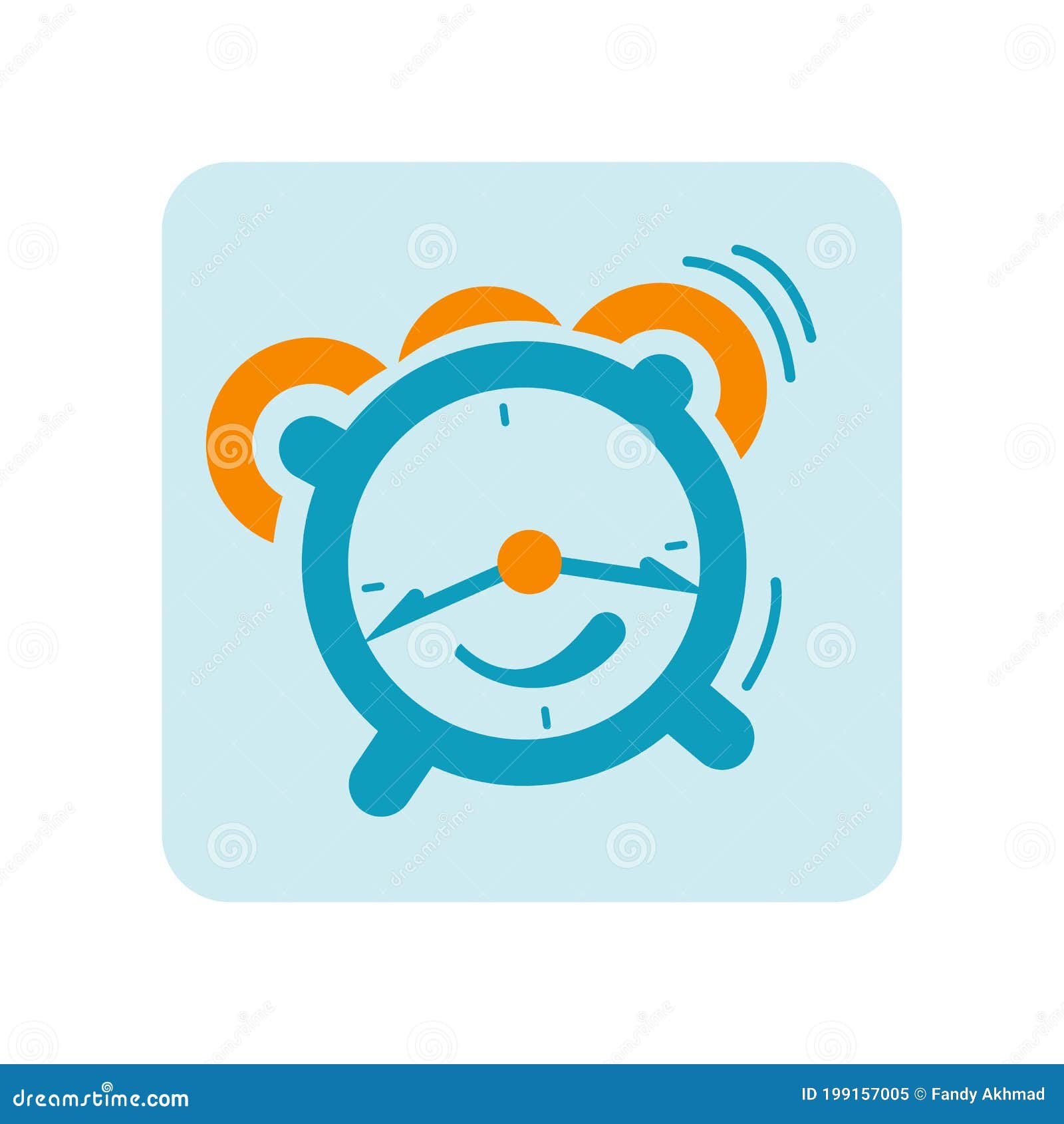 Ringing Watch Warning Sign Alarm Clock Logo Design Vector Illustration ...