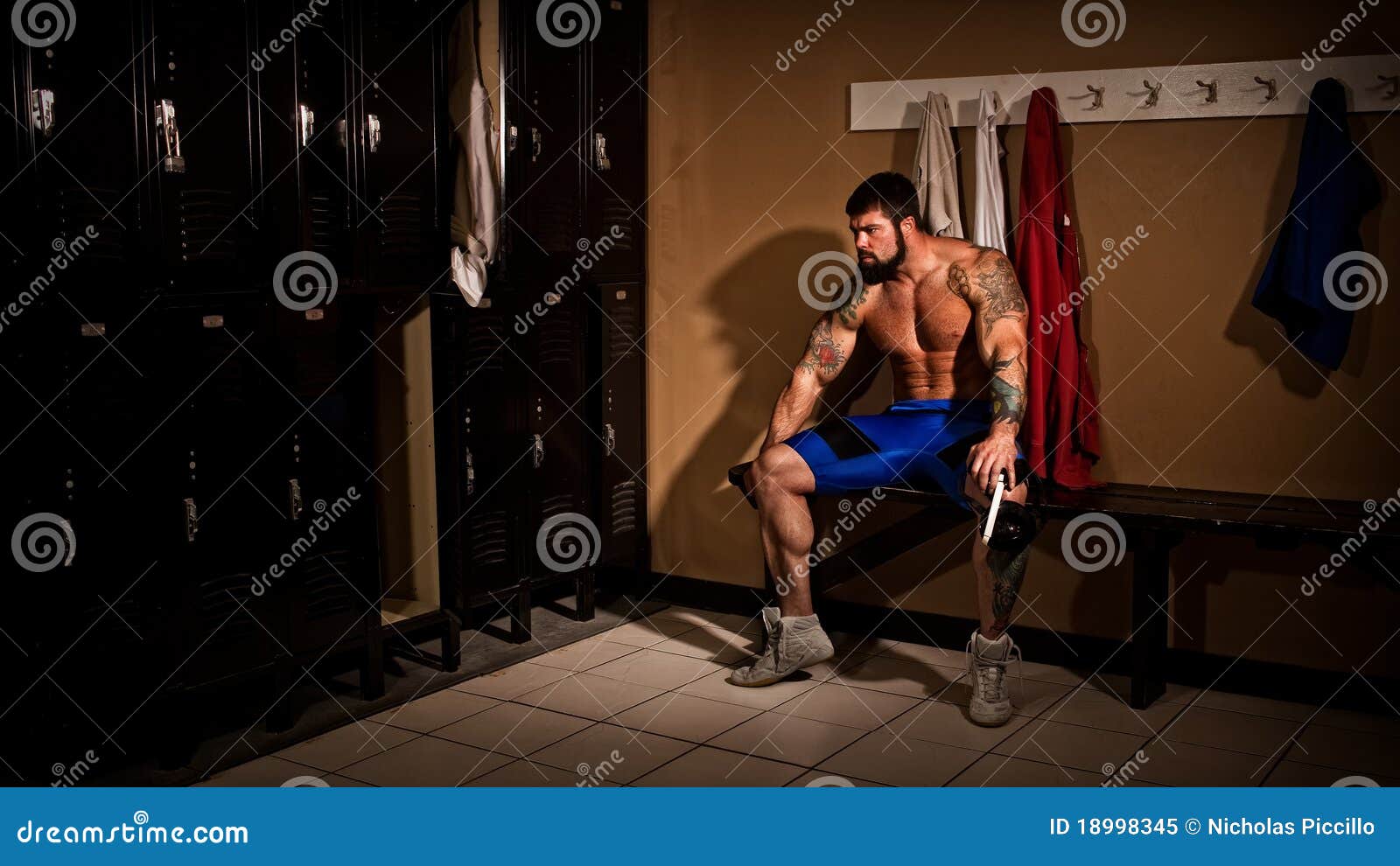 Ringkämpfer stockbild. Bild von kampf, kaukasisch, person - 18998345