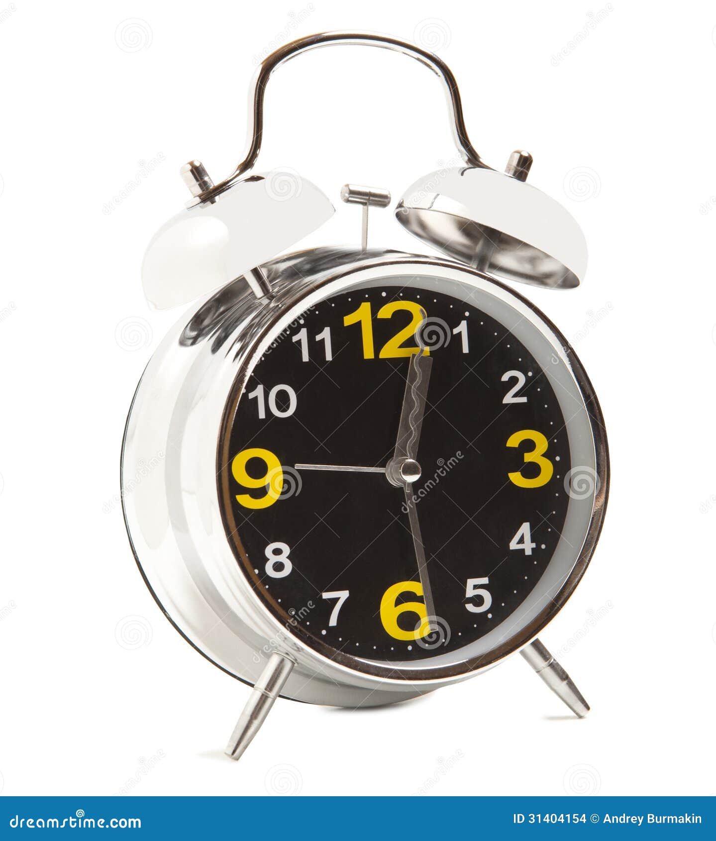 Ringklocka arkivfoto. Bild av minut, morgon, titta, vakna - 31404154