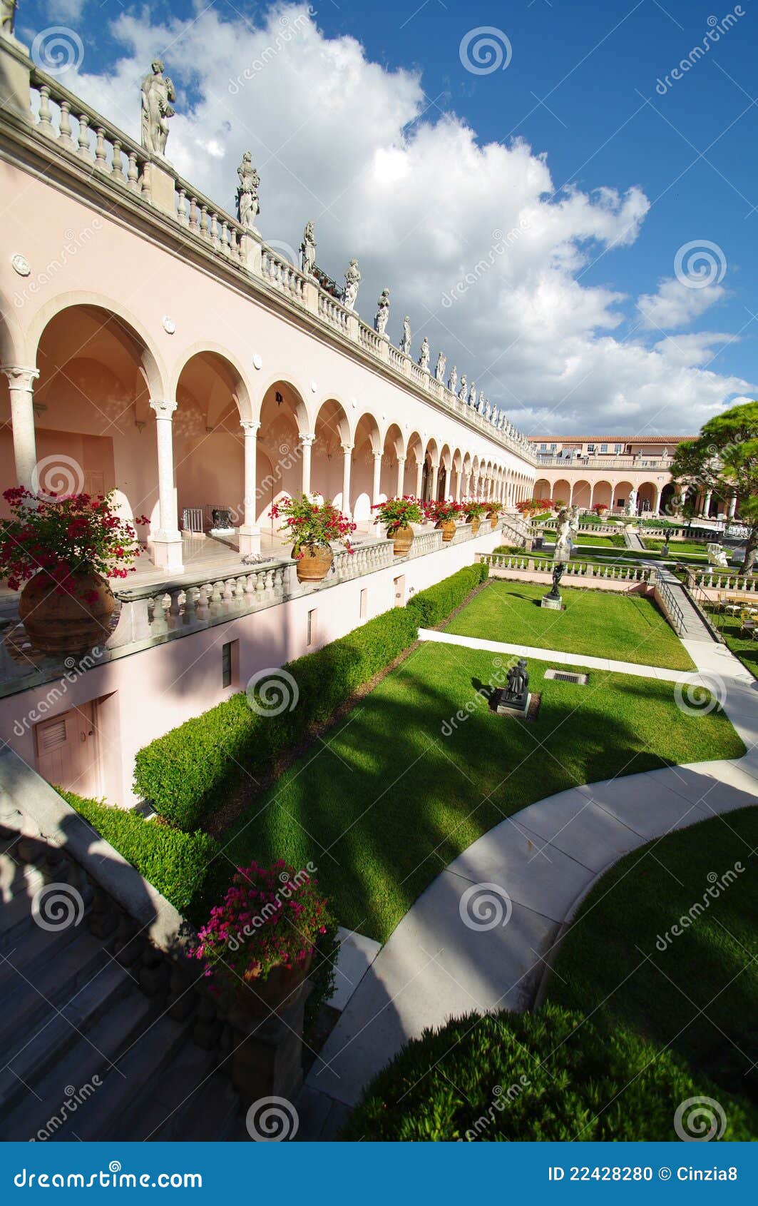 Ringling palace stock photo. Image of grass, arch, ringling - 22428280