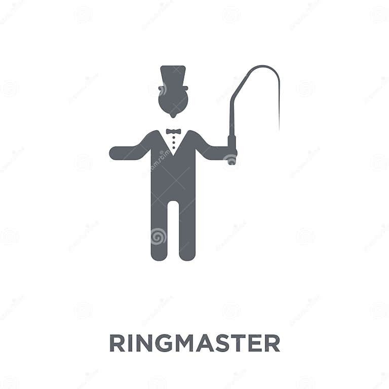 Ringmaster Icon from Circus Collection. Stock Vector - Illustration of ...