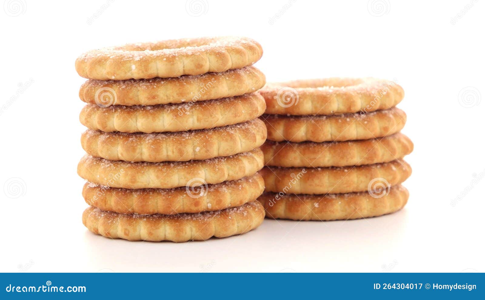 Rings biscuits stock image. Image of cake, delicious - 264304017