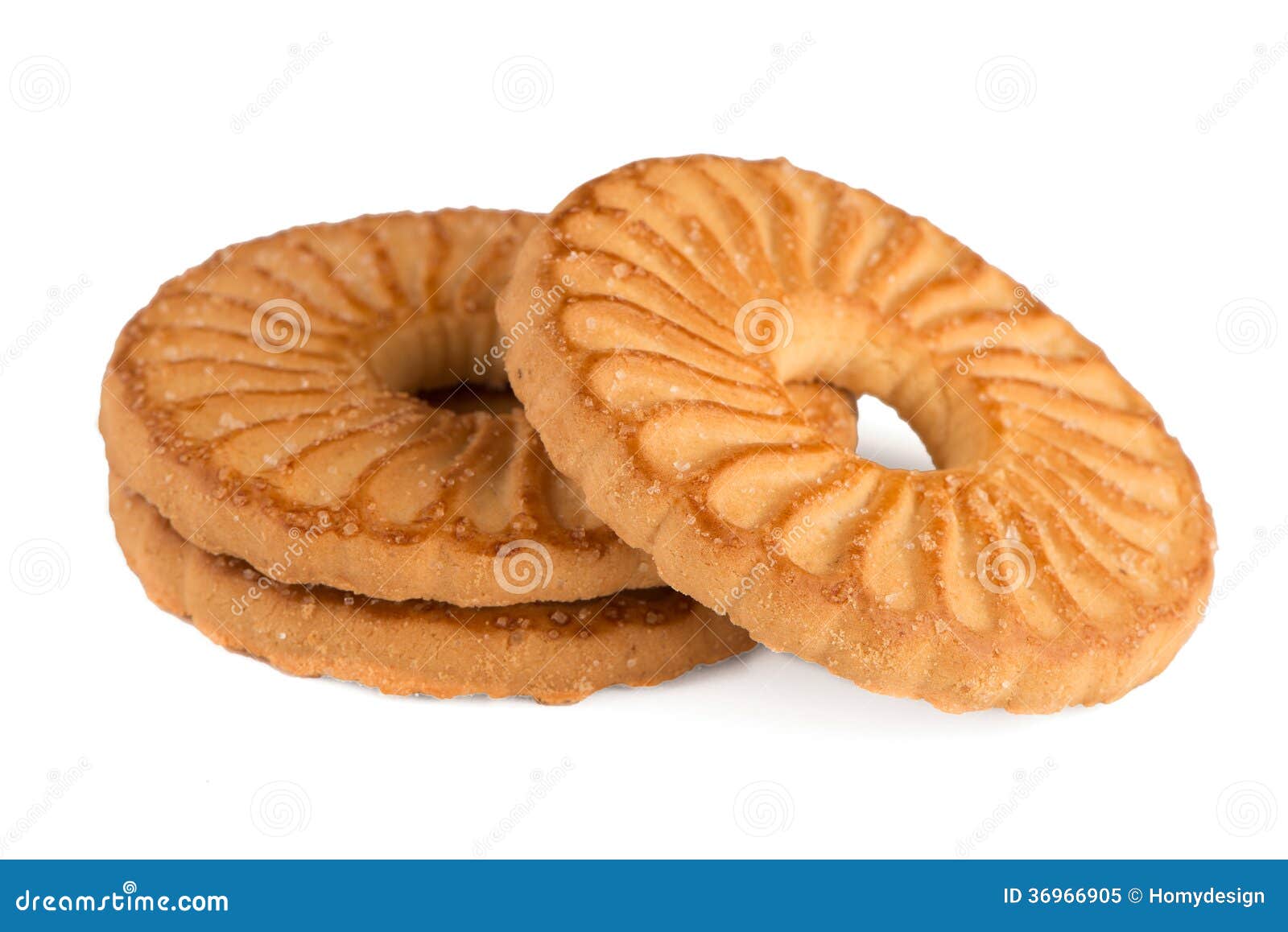 Rings biscuits stock image. Image of dessert, diet, butter - 36966905