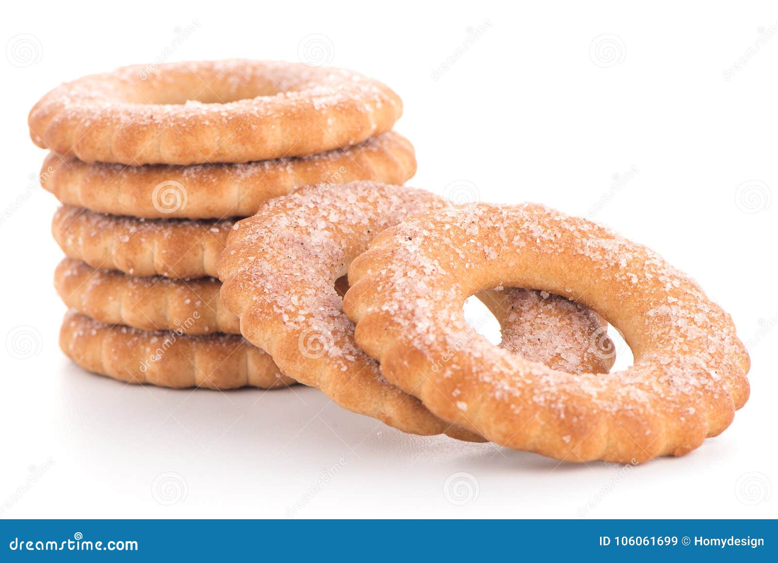 Rings biscuits stock image. Image of delectable, cuisine - 106061699