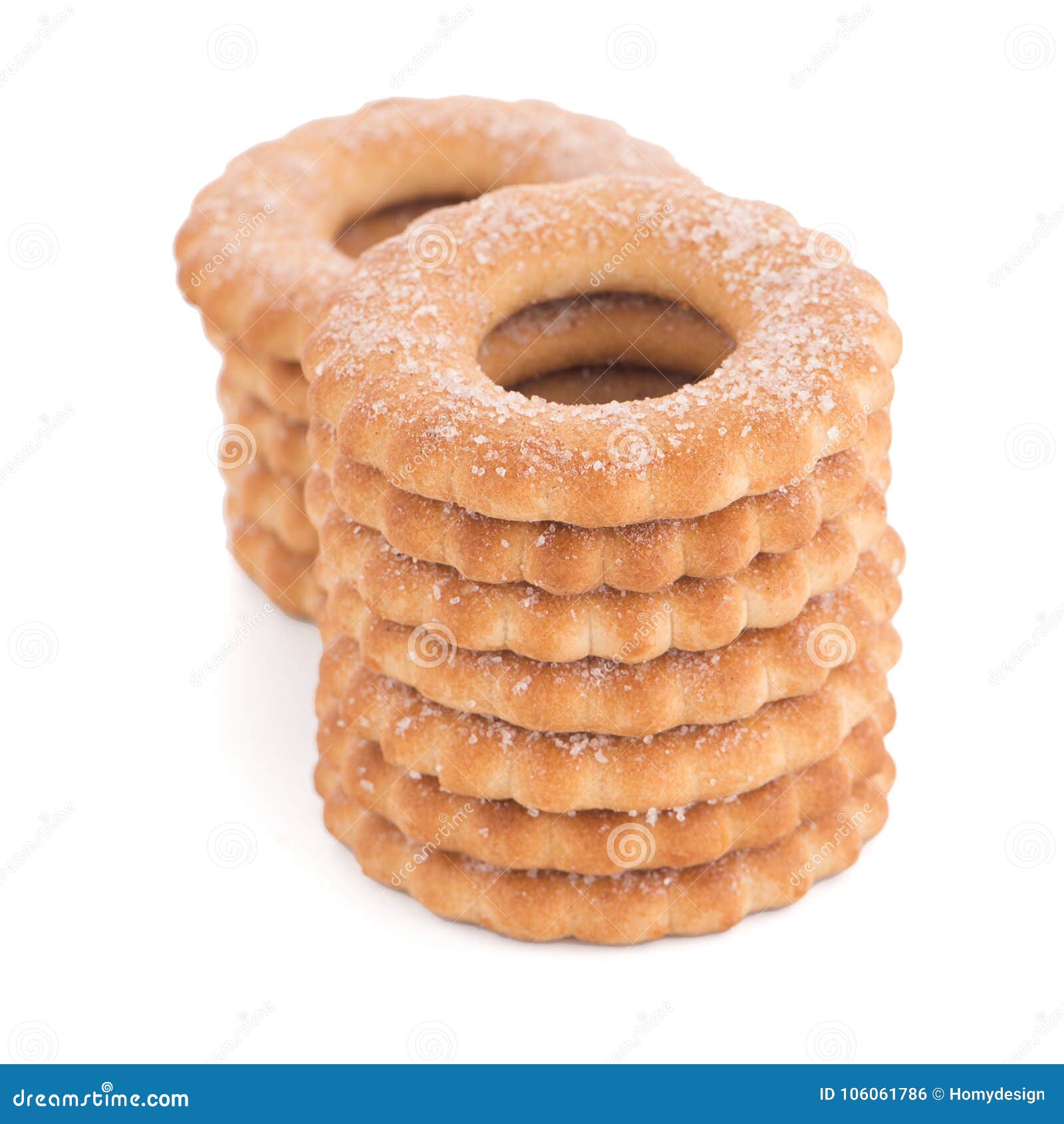 Rings biscuits stock photo. Image of bakery, confectionery - 106061786