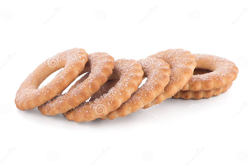 Rings biscuits stock photo. Image of ring, isolated - 106061914