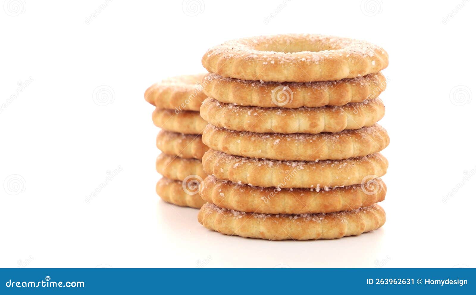 Rings biscuits stock image. Image of cuisine, object - 263962631