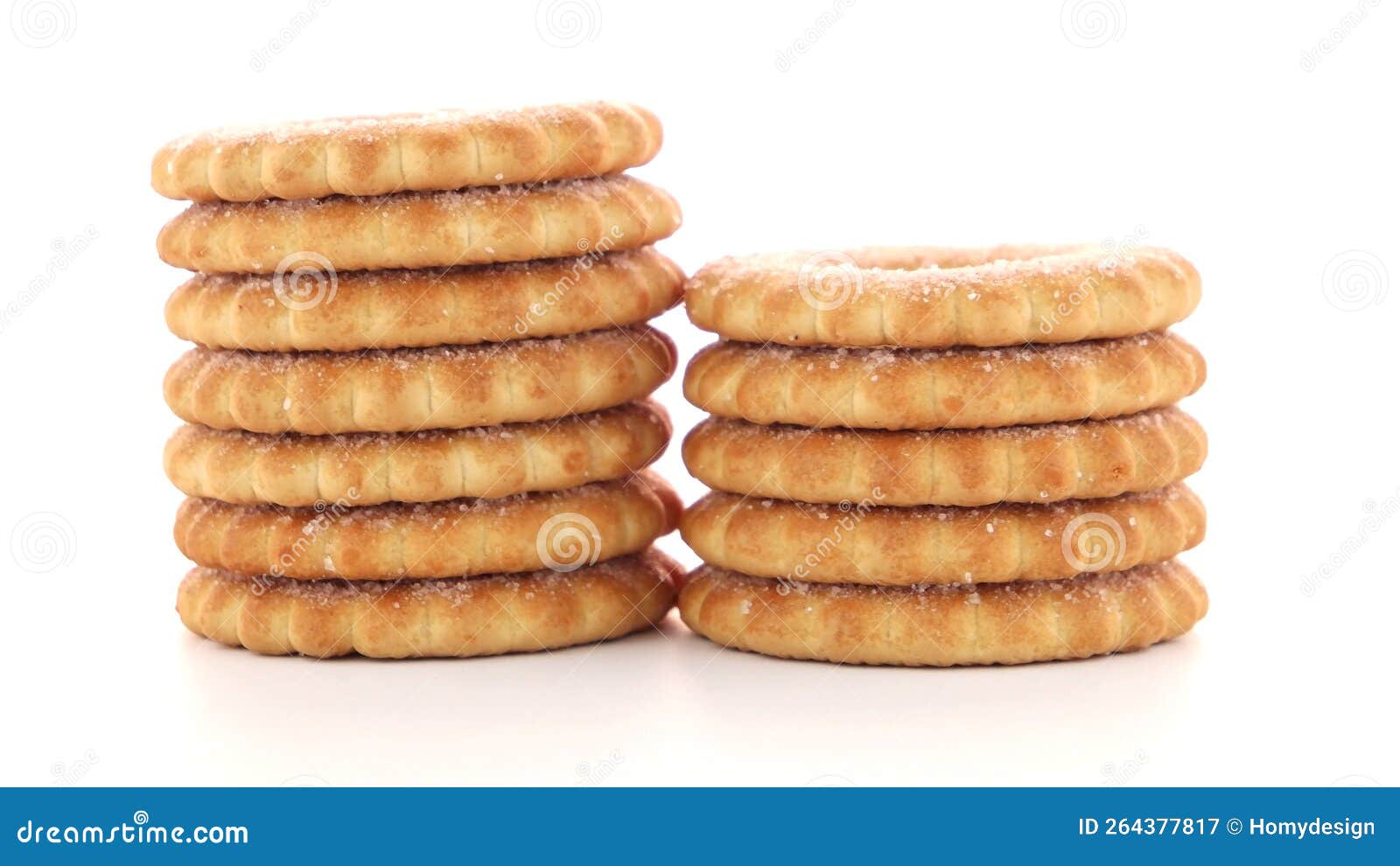 Rings biscuits stock image. Image of delicious, object - 264377817