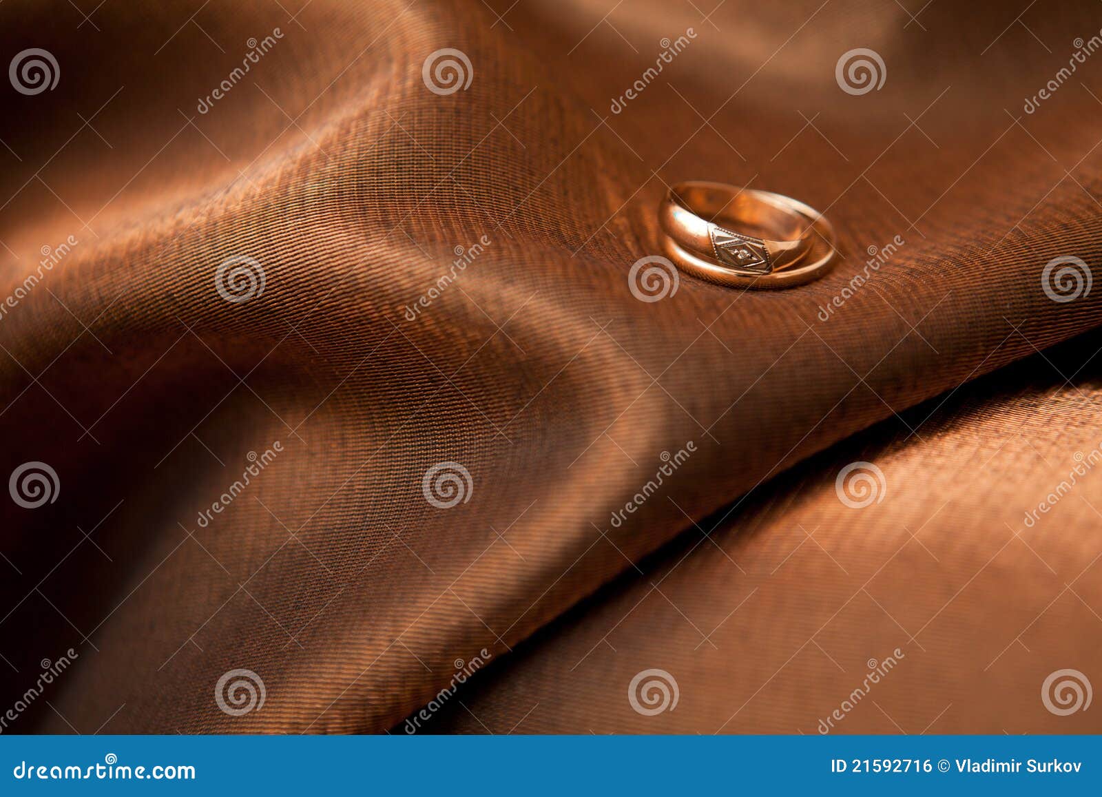 Rings on the cloth stock photo. Image of horizontal, fabric - 21592716