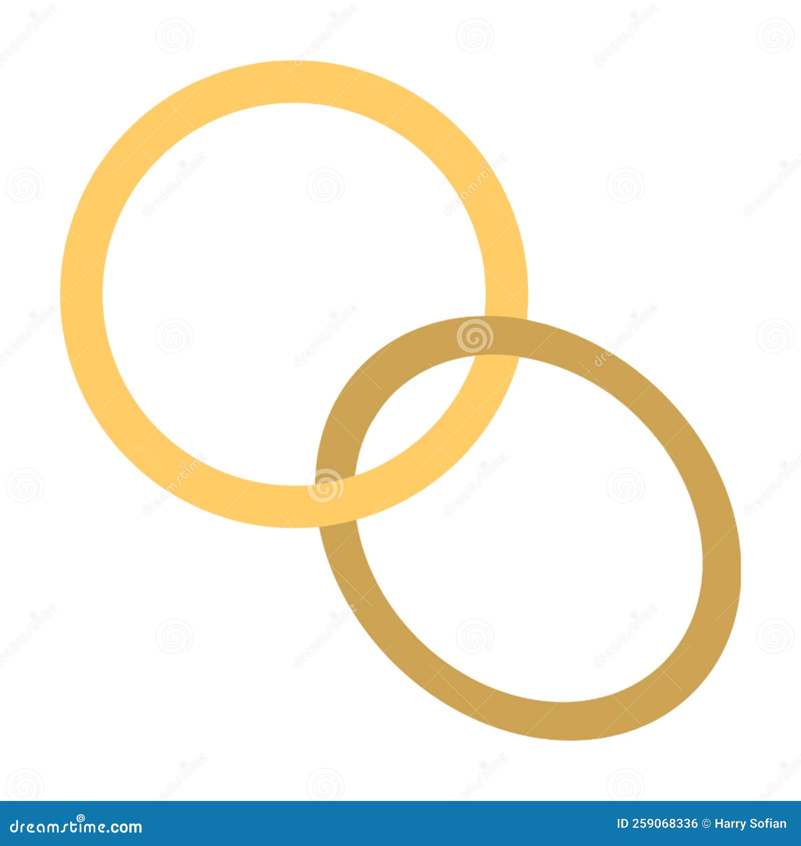 Rings stock illustration. Illustration of circle, design - 259068336