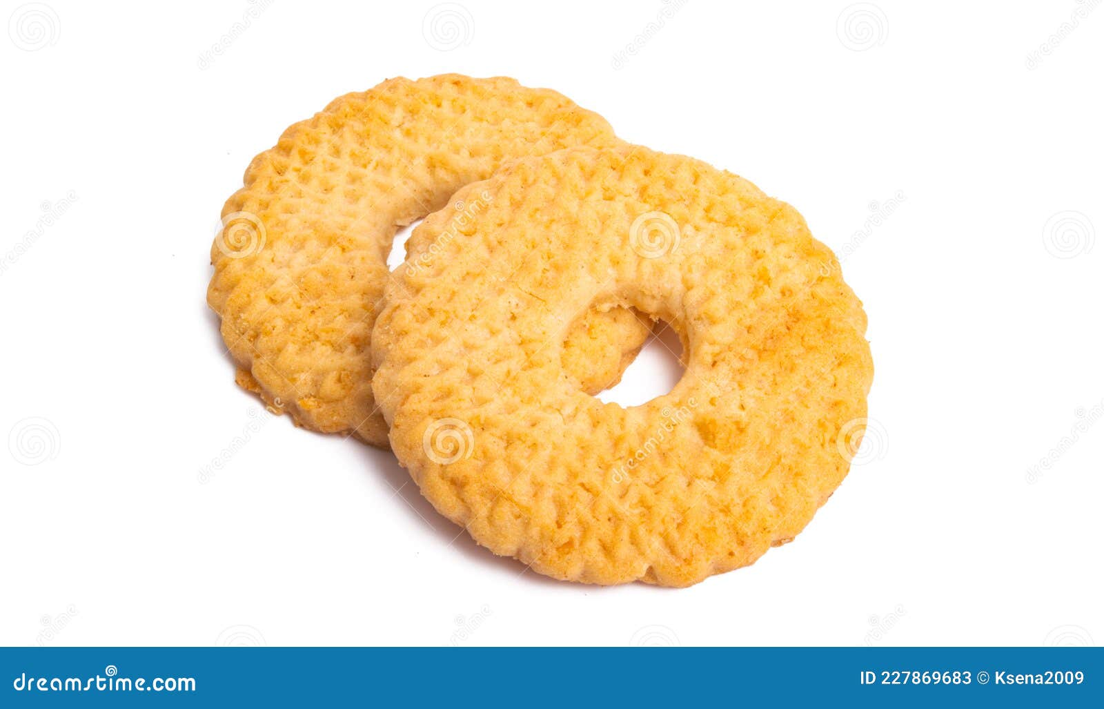 Rings cookies isolated stock image. Image of homemade - 227869683