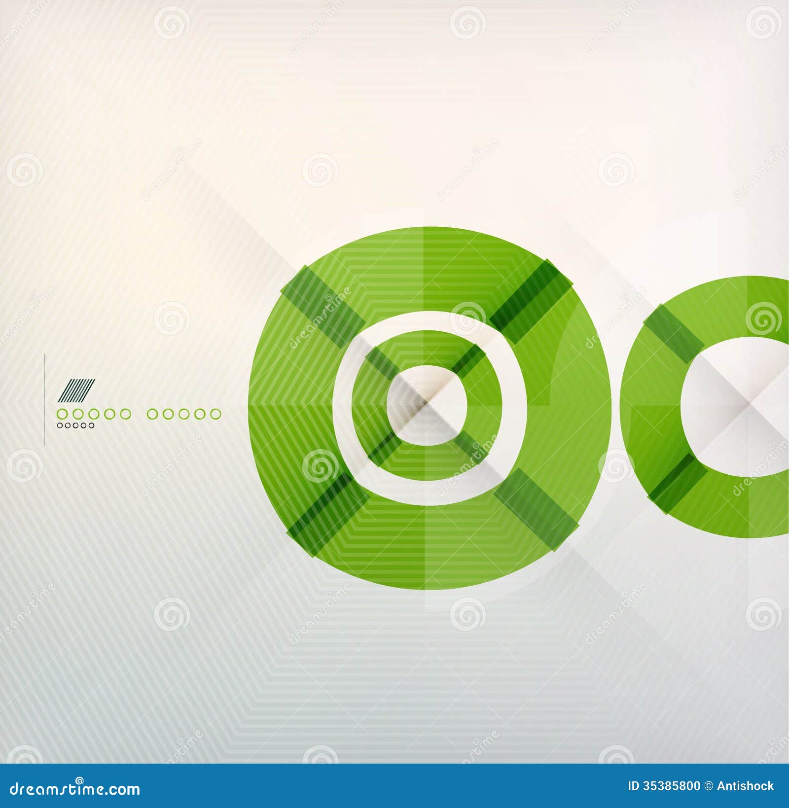 Rings Geometric Shapes Abstract Background Stock Vector - Illustration ...
