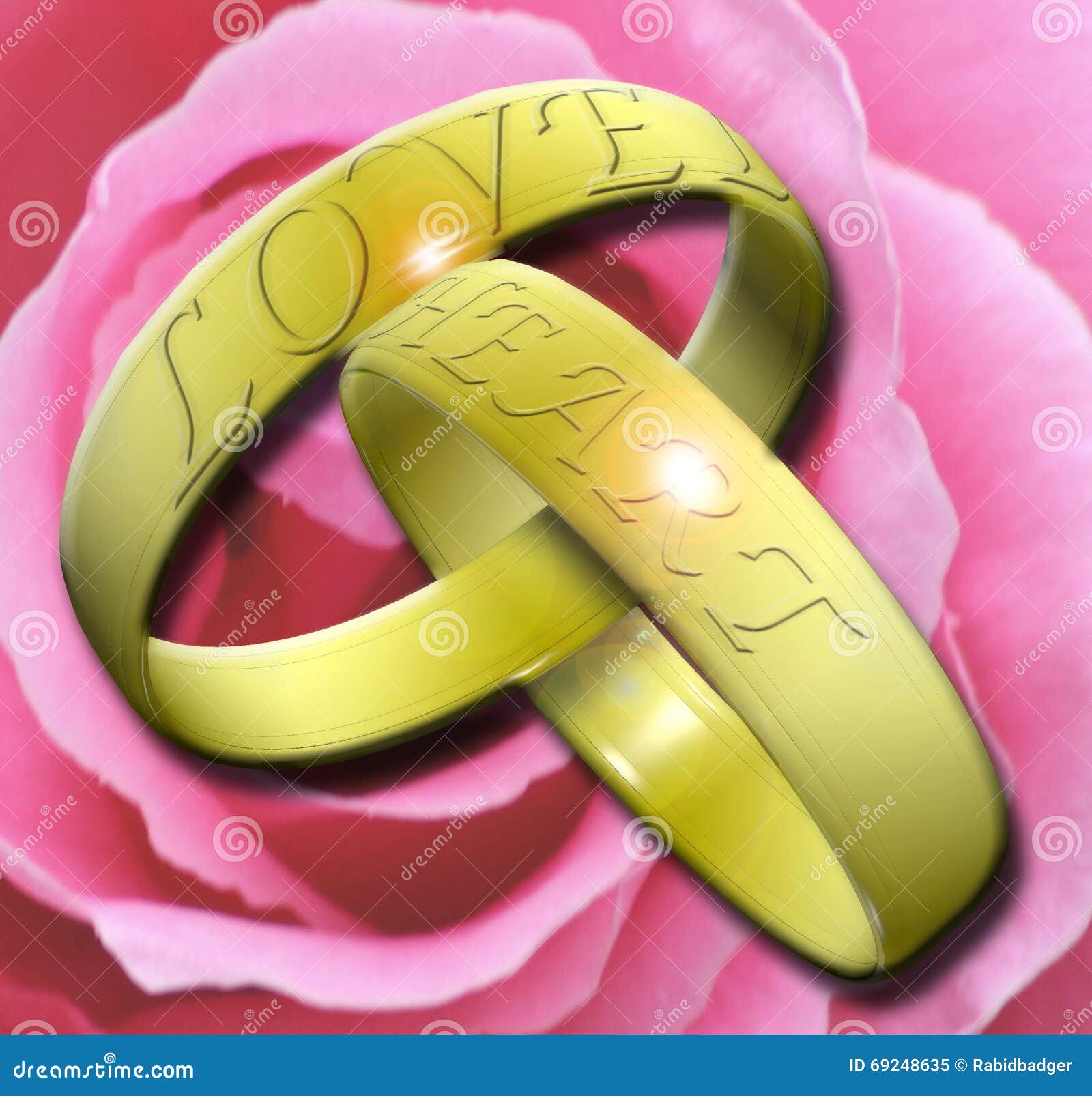 Interlocked Love Hearts Background Royalty-Free Stock Photo ...