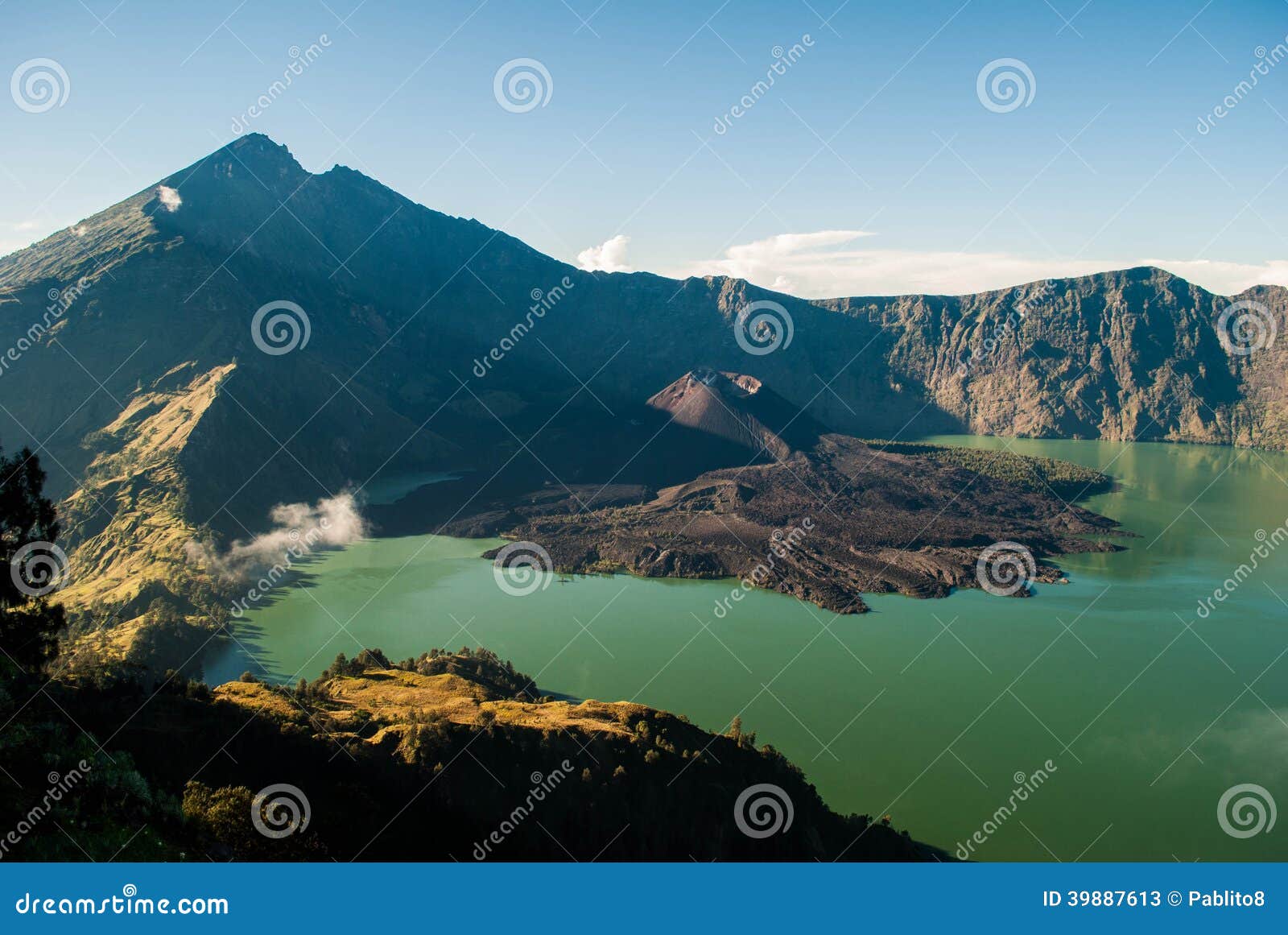 Rinjani mountain stock image. Image of sembalun, segara - 39887613
