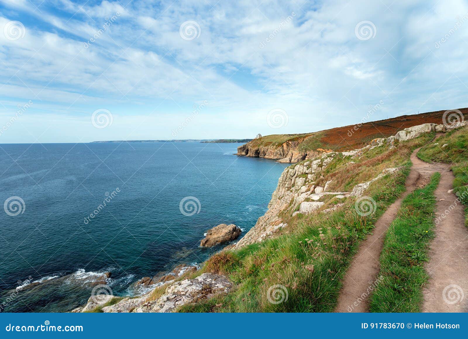 Rinsey Head in Cornwall stock photo. Image of coastal - 91783670