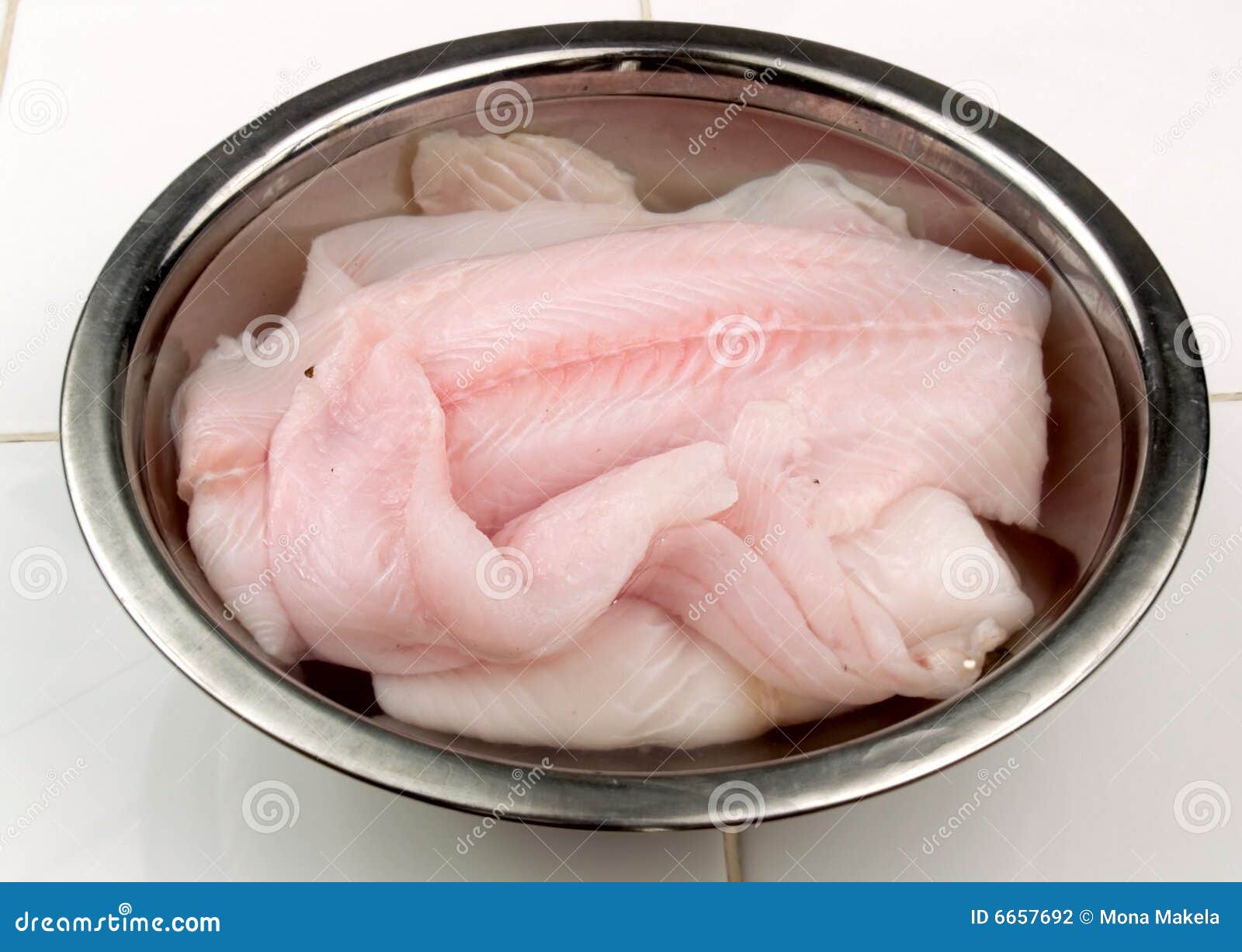 Rinsing fish stock photo. Image of kitchen, dover, rinsing - 6657692
