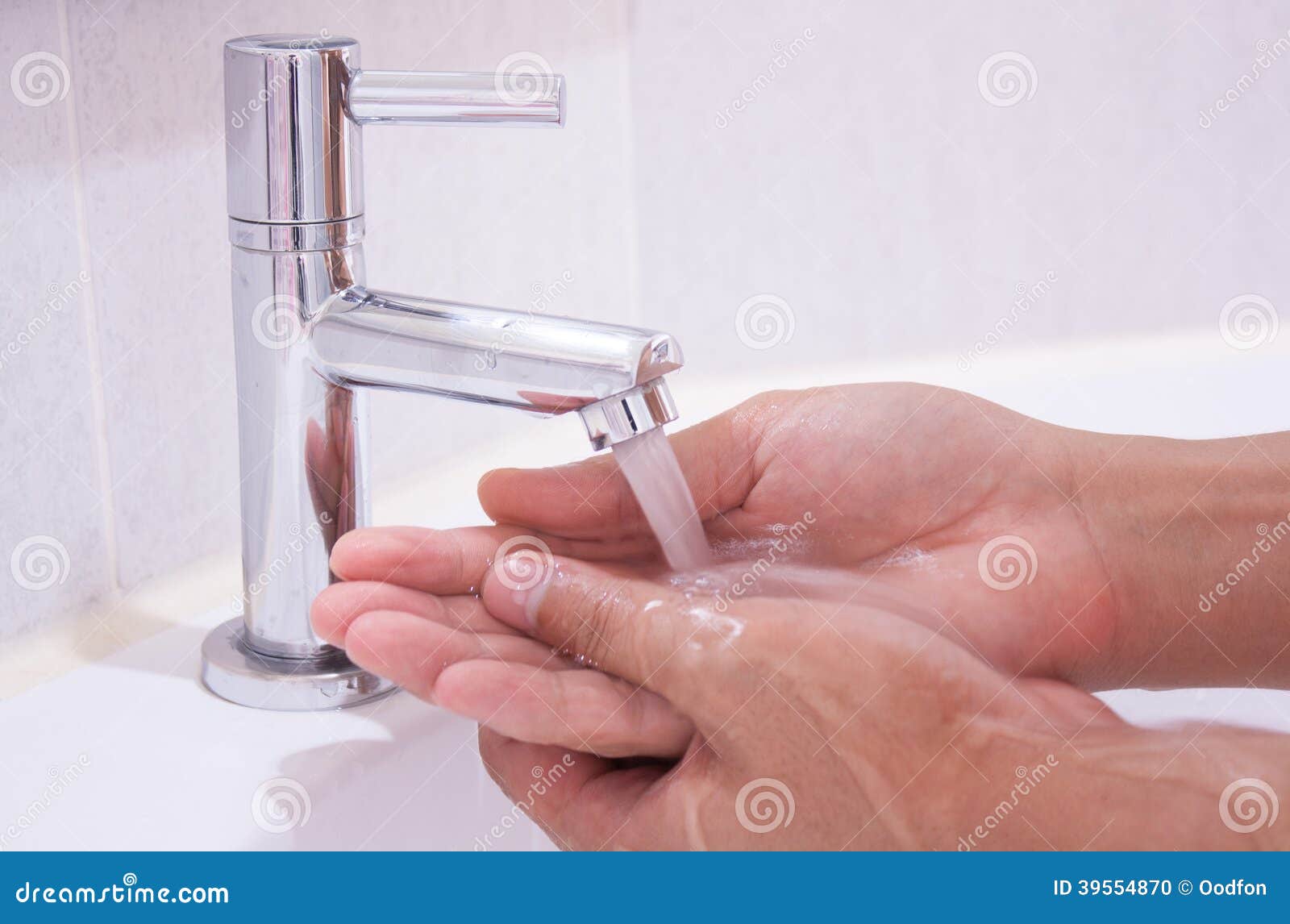Rinsing stock photo. Image of healthy, soap, faucet, clean - 39554870