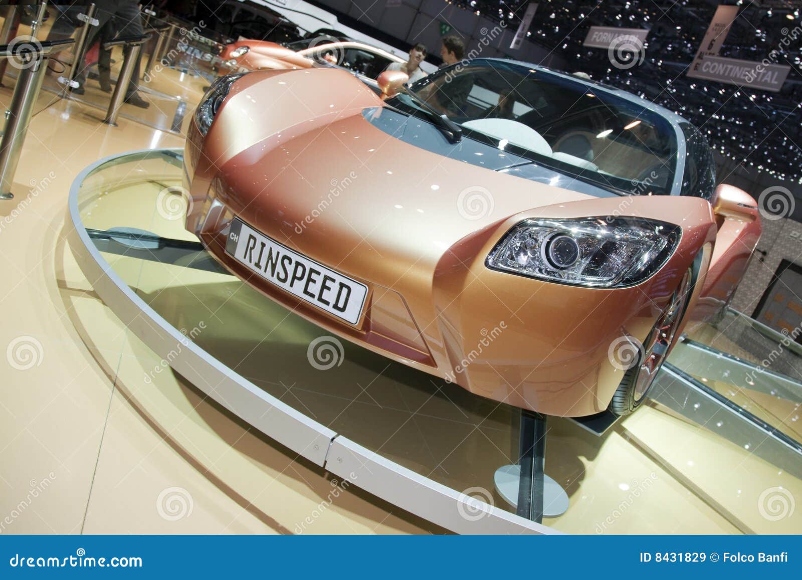 Rinspeed IChange - 2009 Geneva Motor Show Editorial Stock Image - Image ...