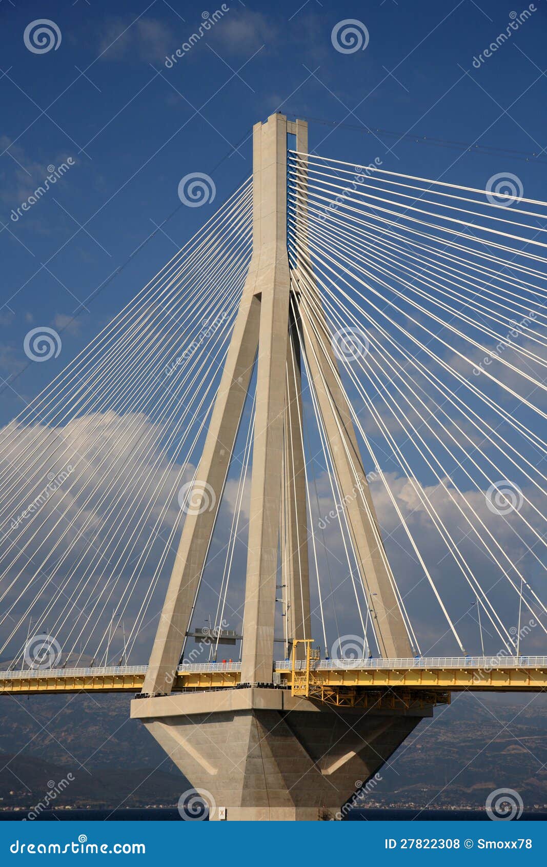 Rio antirio bridge stock photo. Image of antirio, corinth - 27822308