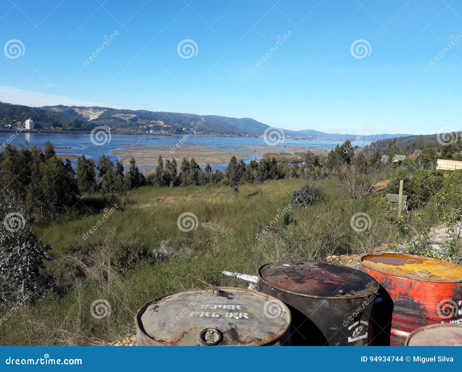 Rio BioBio editorial stock image. Image of biobio, region - 94934744