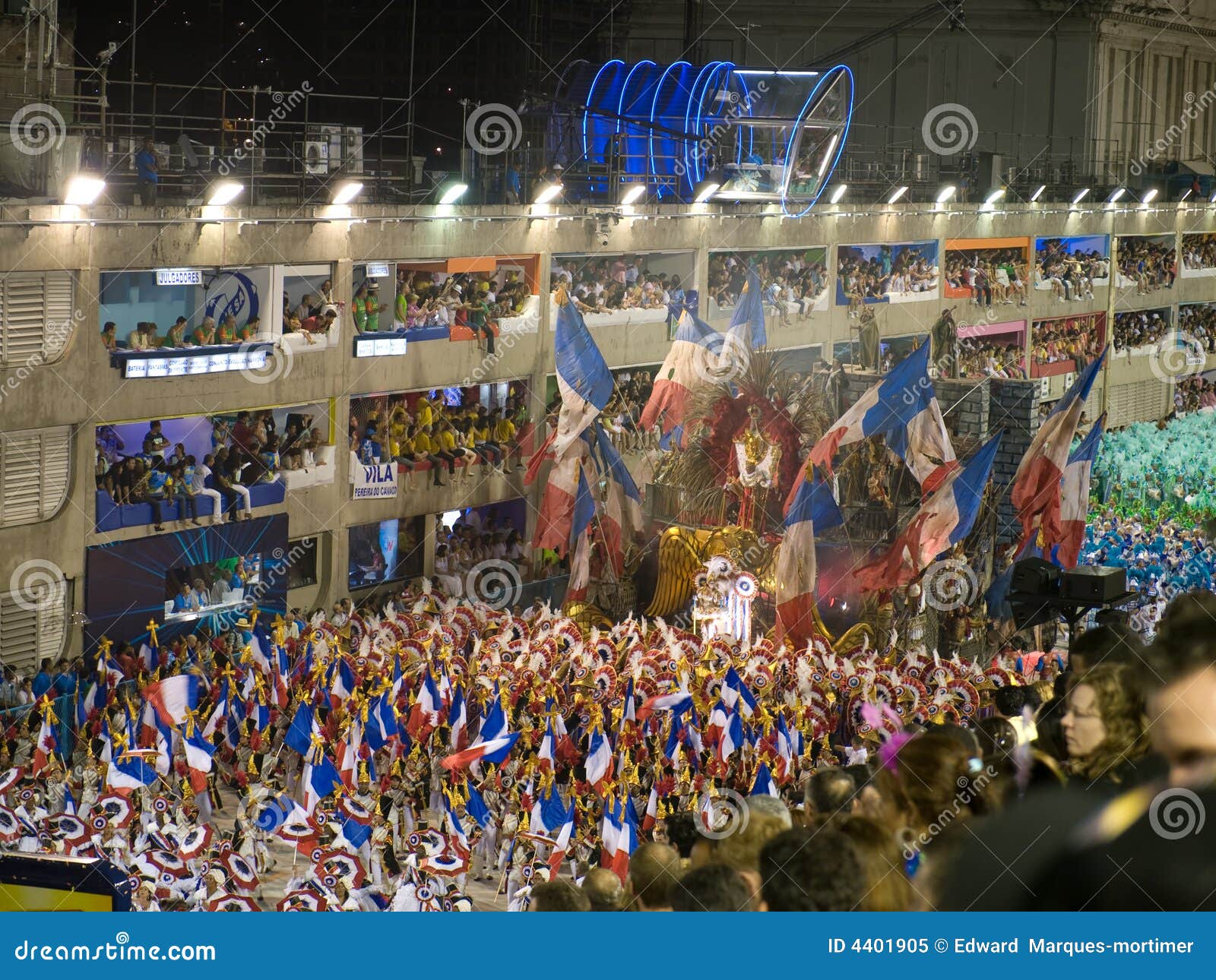 Rio Carnival. editorial image. Image of samba, show, crowd - 4401905