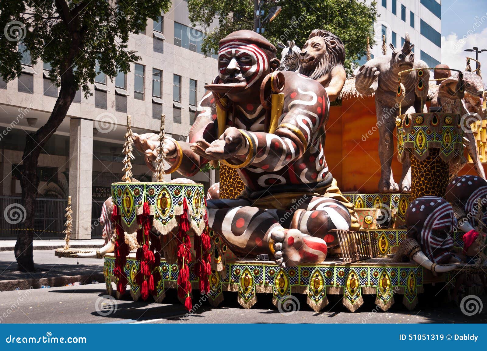 Rio Carnival Float Decorations Image stock éditorial - Image du course ...