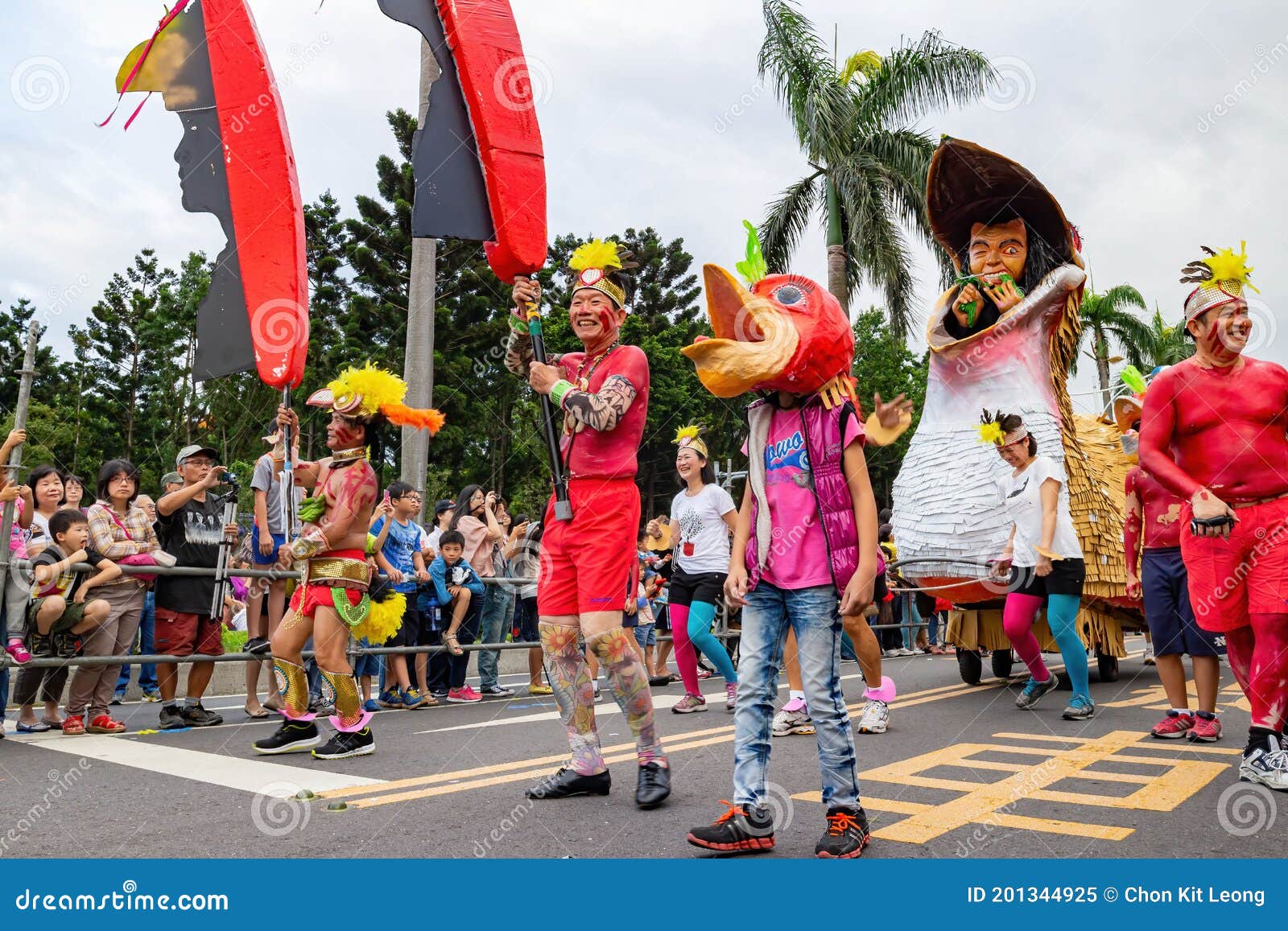Rio Carnival Style Dream Parade in Taipei Editorial Image - Image of ...