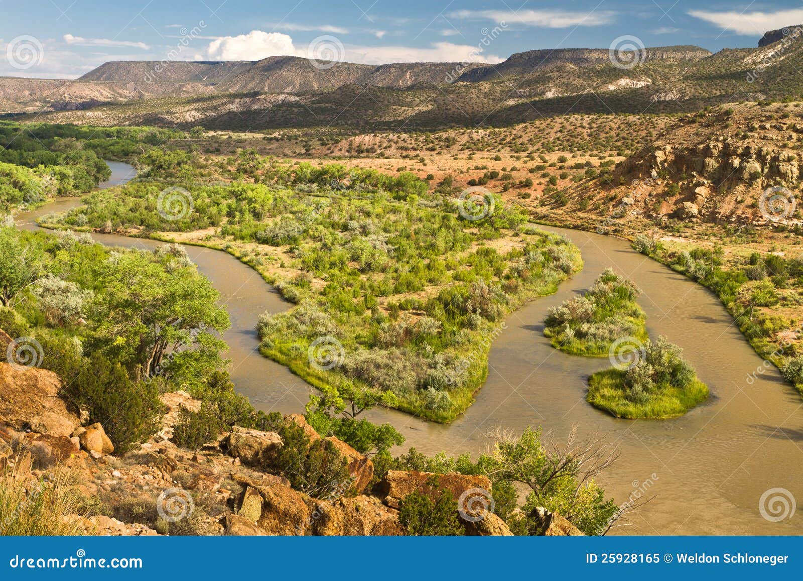 Rio Chama, New Mexico stock image. Image of scenic, river - 25928165