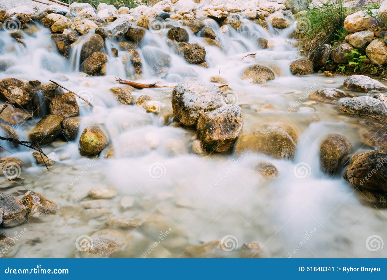 Rio Chillar River in Nerja, Malaga, Spain Stock Image - Image of ...