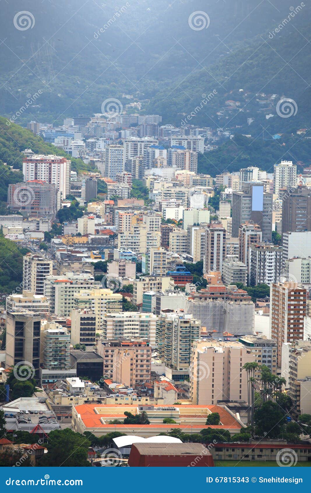Rio cityscape stock image. Image of atlantic, downtown - 67815343