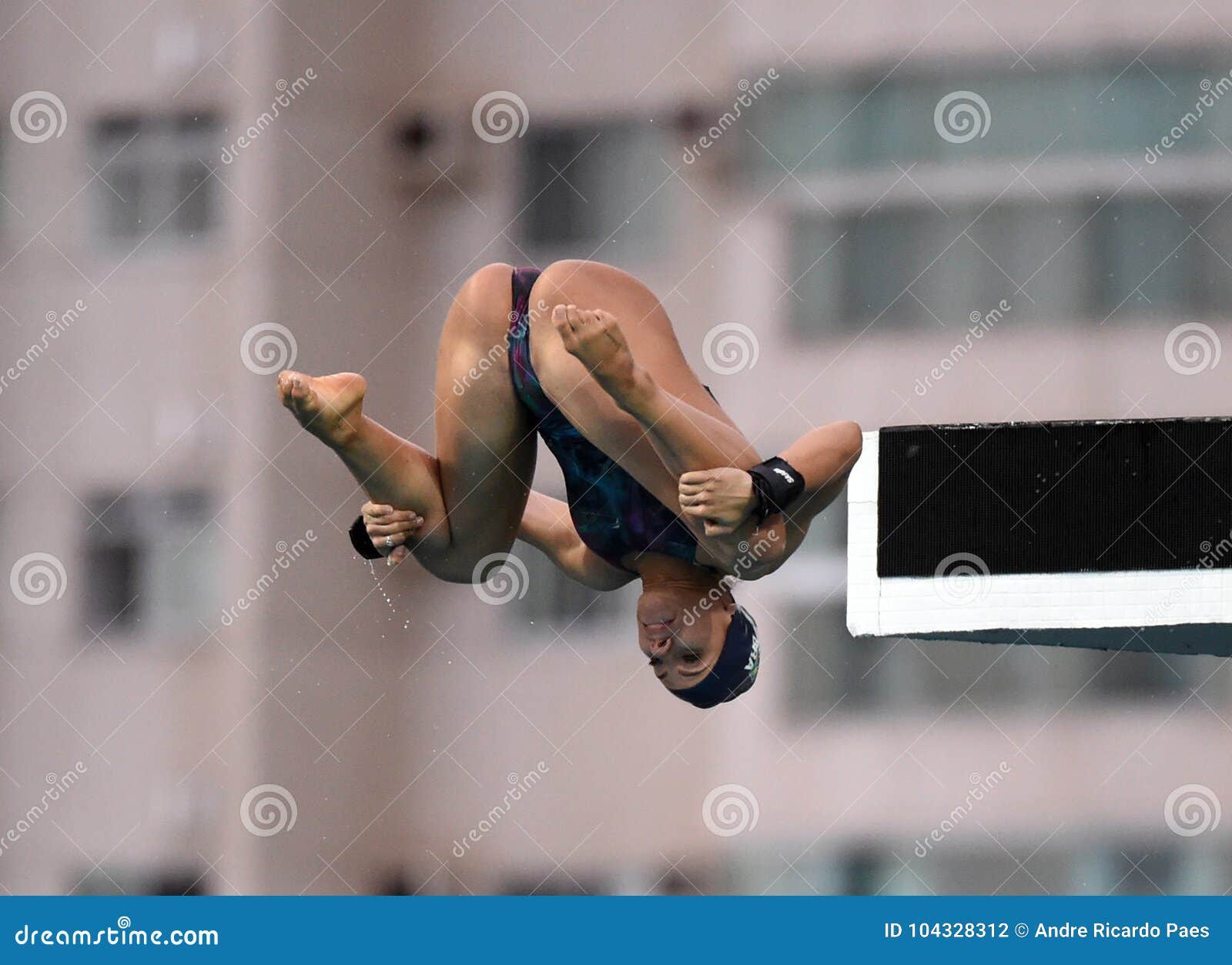 Diving in the Olympic Games 2016 Editorial Photography - Image of games ...