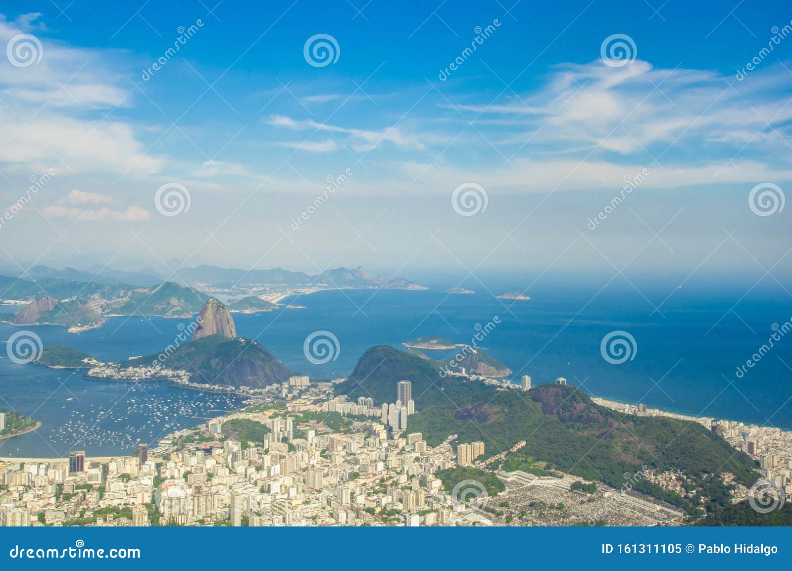 Rio De Janeiro, Brazil in the Summer Sun Light Stock Image - Image of ...