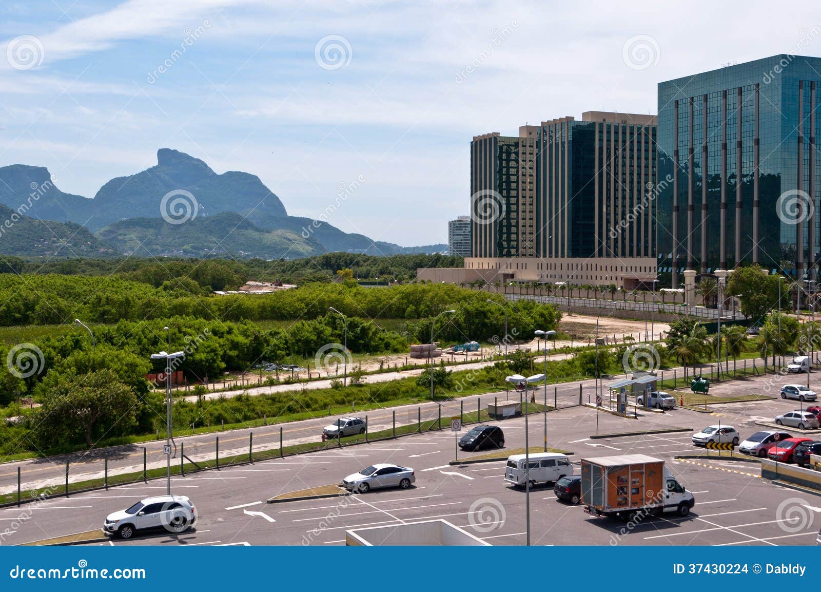 Rio De Janeiro Business District Imagem de Stock Editorial - Imagem de ...