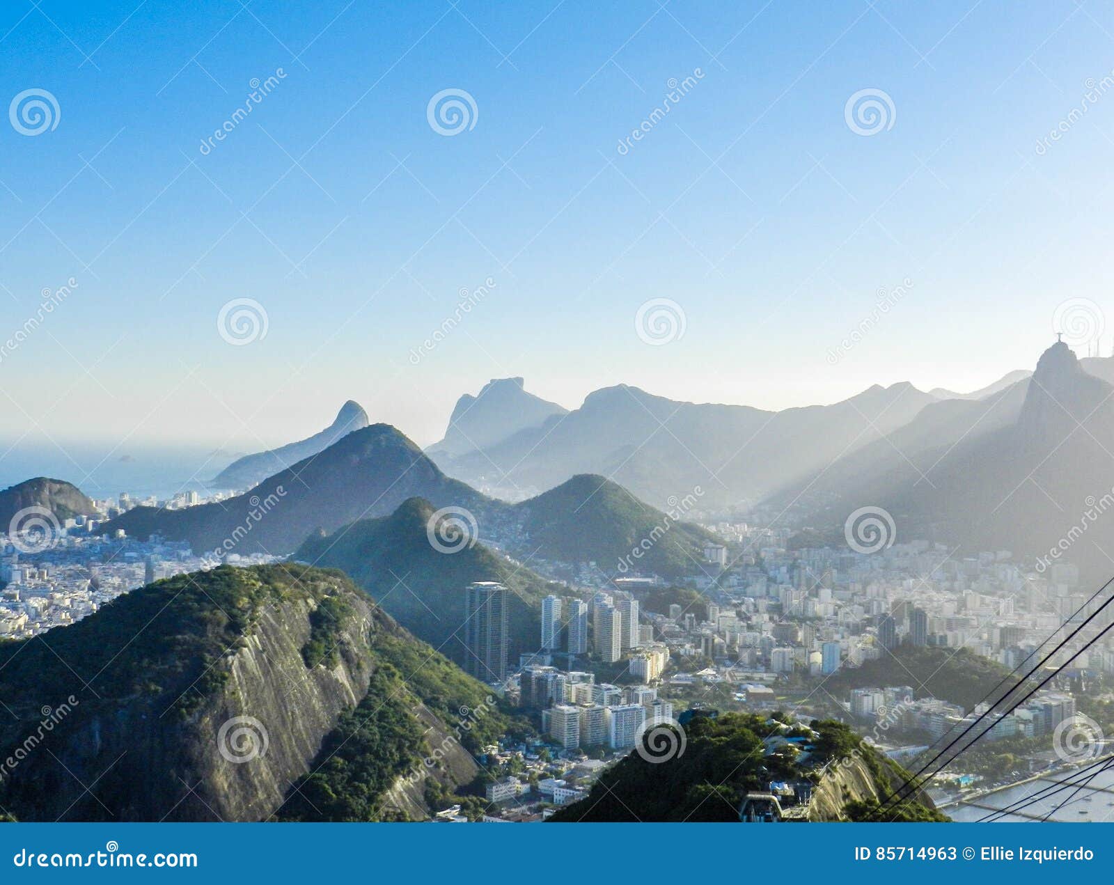Rio de Janeiro Cityscape stock image. Image of buildings - 85714963
