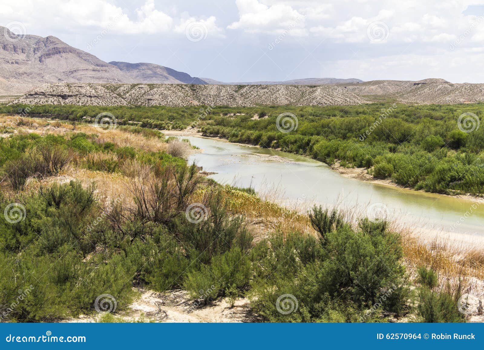 Rio Grande Natural Border, Texas Stock Photo - Image of cliff, mountain ...