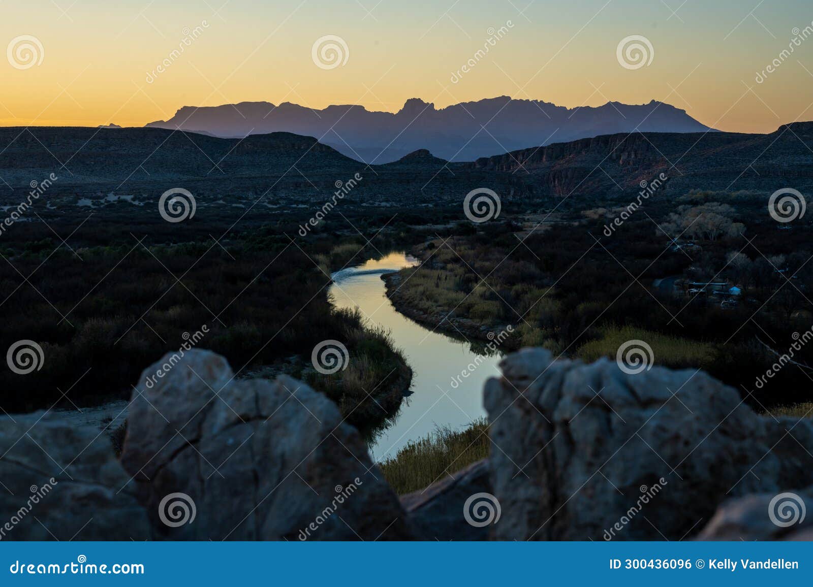 Rio Grande Reflects Last Light of Day Stock Photo - Image of natural ... Rio Grande Reflects Last Light of Day Stock Photo - Image of natural ...
