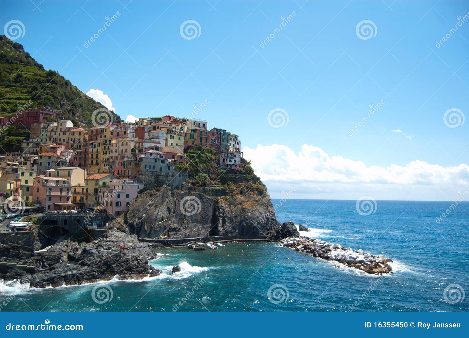 Rio Maggiore stock photo. Image of cinqueterre, touristic - 16355450