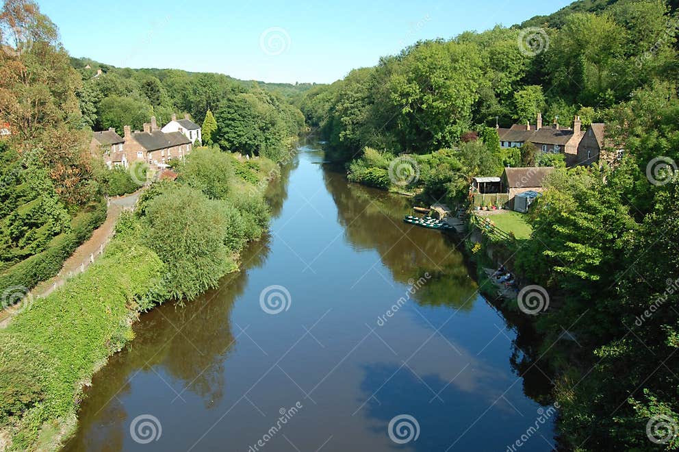 Rio Severn Ironbridge foto de stock. Imagem de solteiro - 20456804