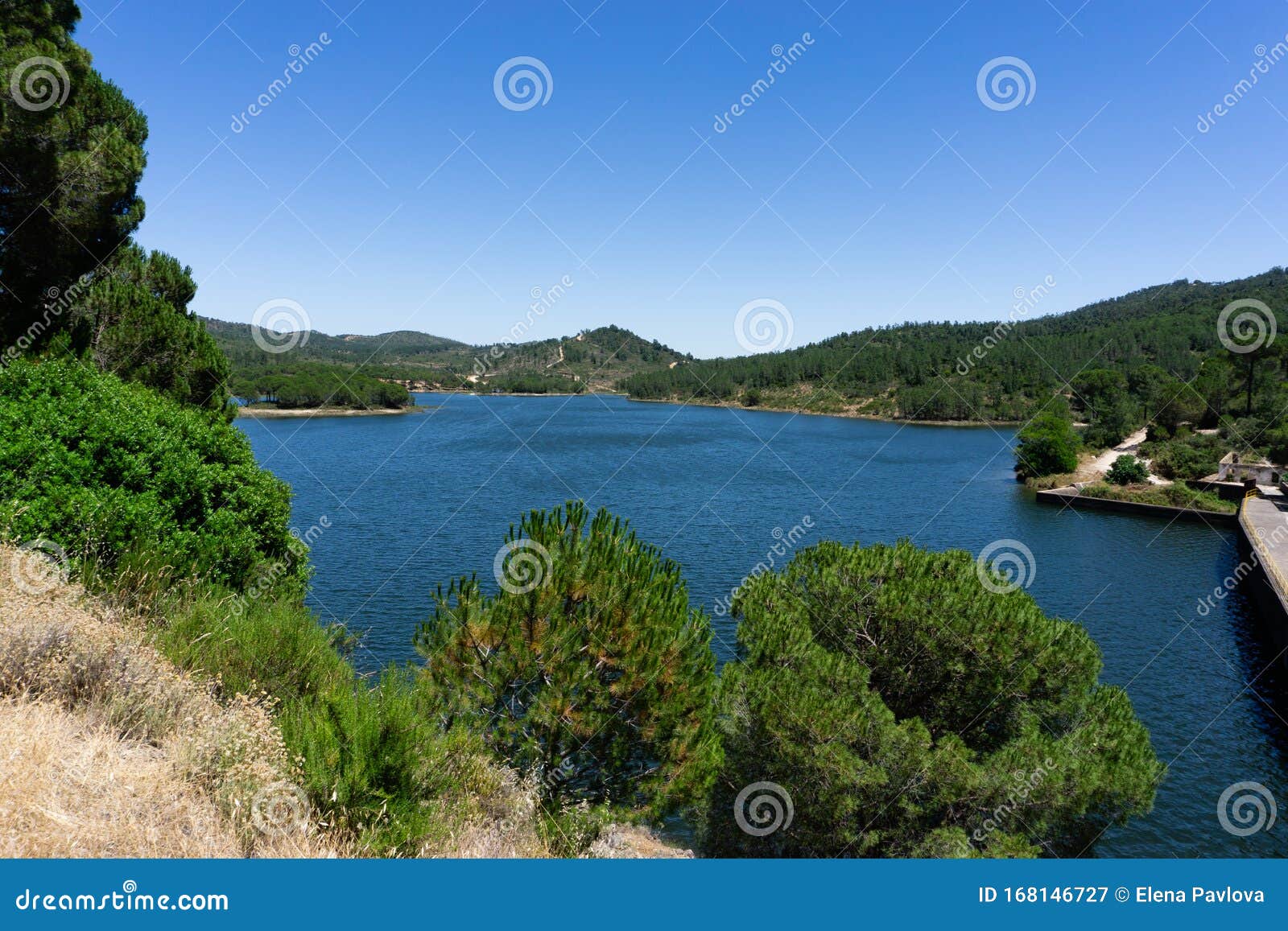 The Rio Tinto red river stock image. Image of tree, canyon - 168146727