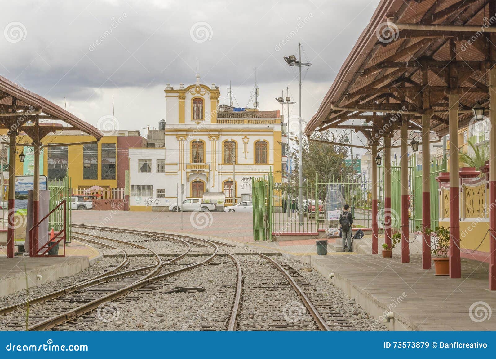 Riobamba Train Station editorial stock image. Image of vintage - 73573879