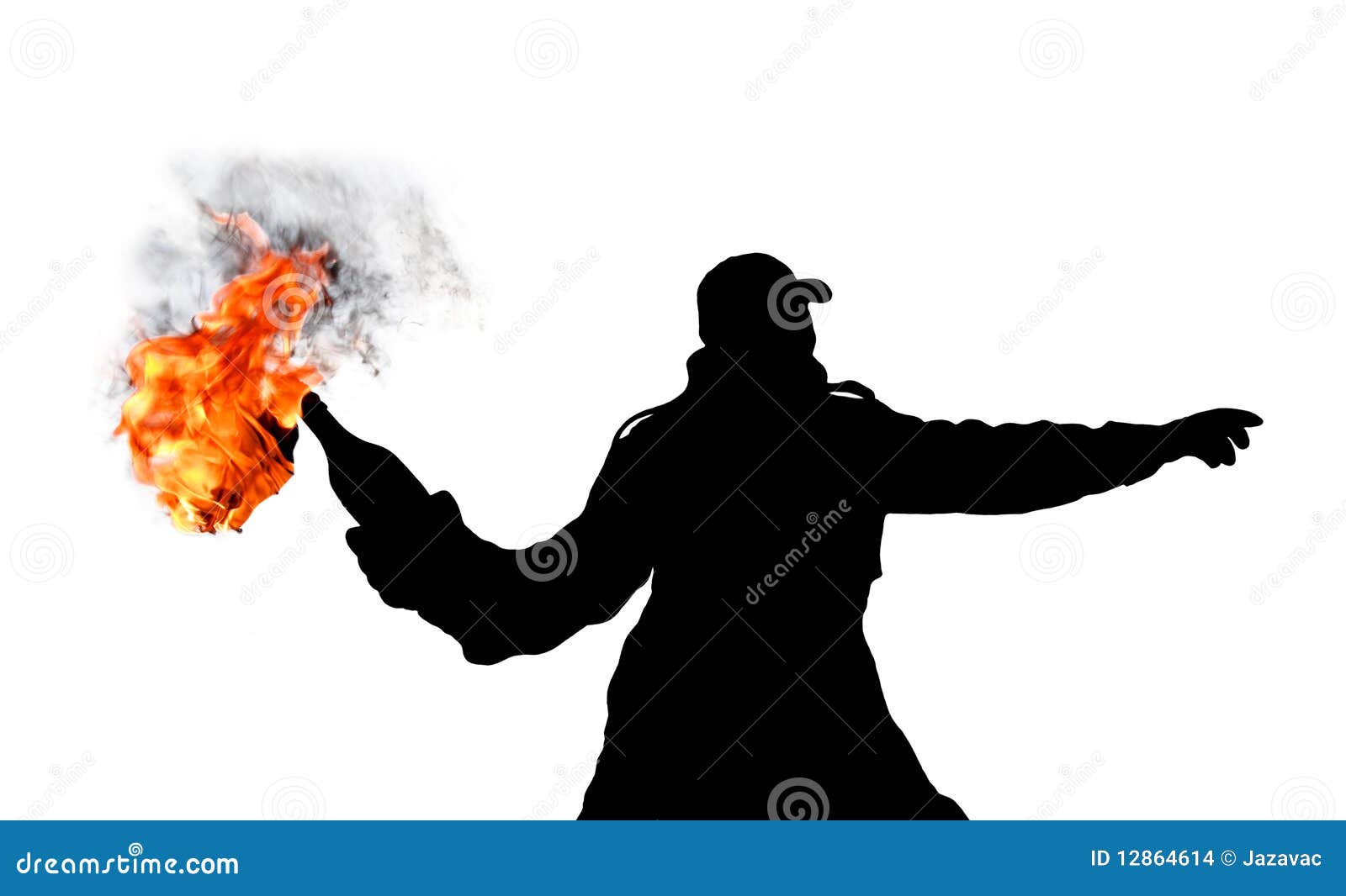 Riot stock photo. Image of anarchy, emotional, cops, block - 12864614