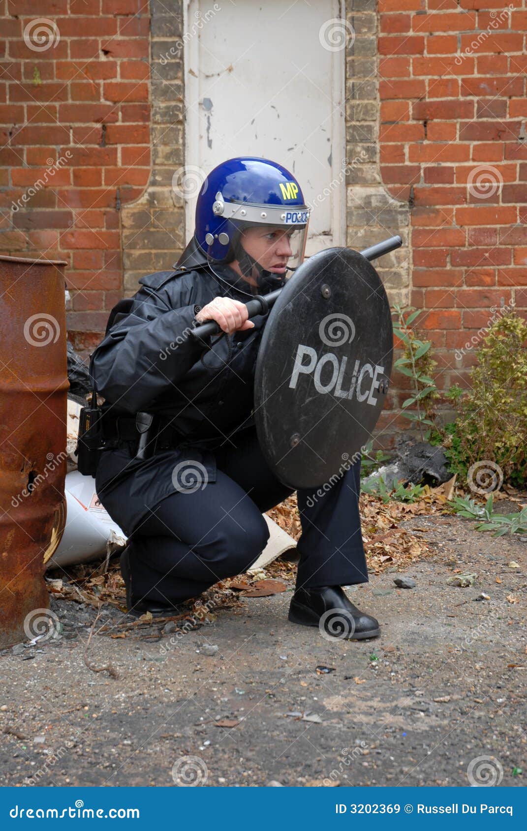 Riot Cop stock image. Image of safety, enforcement, building - 3202369