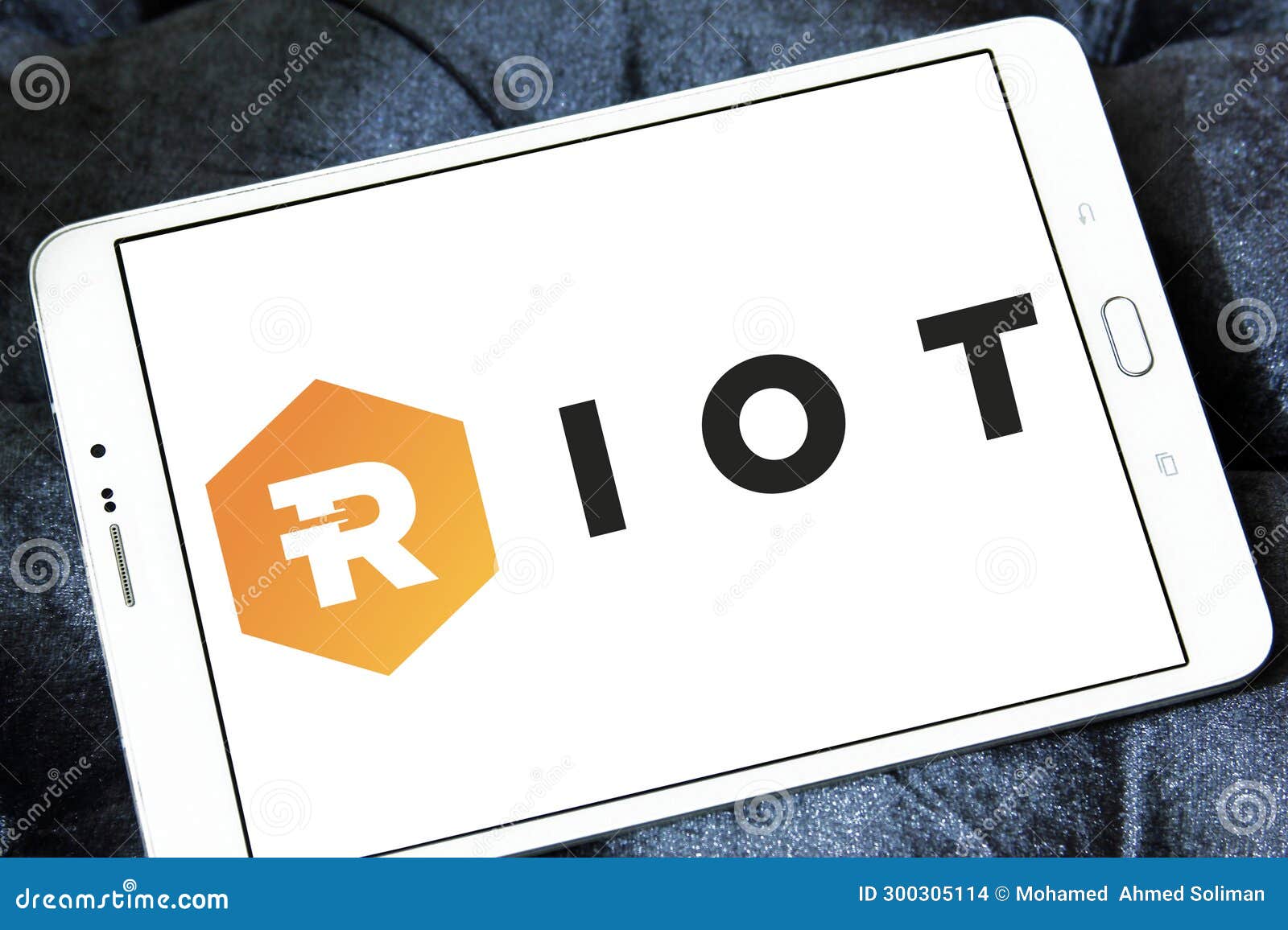 Riot Platforms Bitcoin Mining Company Editorial Stock Image - Image of ...
